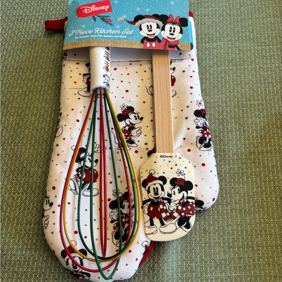 Disney | Kitchen | Disney Mickey And Minnie 3 Piece Kitchen Set | Poshmark